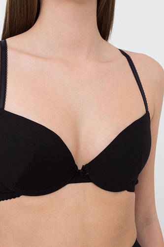 Бюстгальтер GIULIA Basic cotton 1106/60 70A Black (ID#1621561765), цена: 903 ₴, купить на Prom.ua