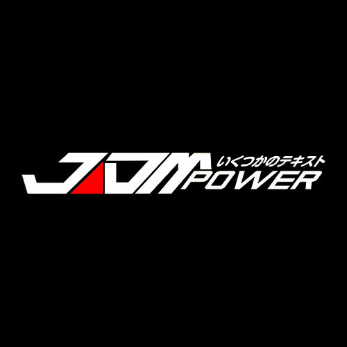 JDM Power всі кольори. наклейка на авто вологостійка 70*9см, білий (ID ...
