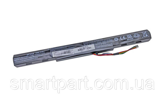 Купить Аккумулятор для ноутбука Acer AS16A5K Aspire E15 14.8V Black ...