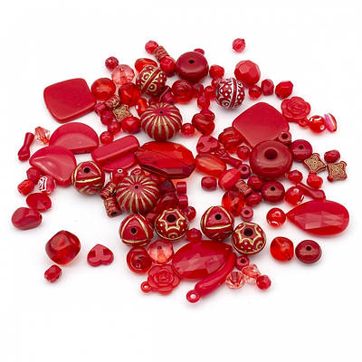 Бусини Акрил Бомбей Змішані Форми, Колір: Блакитний, Розмір: 5.5-28x6-20x3-11 мм, Отвір 1-5 мм ...