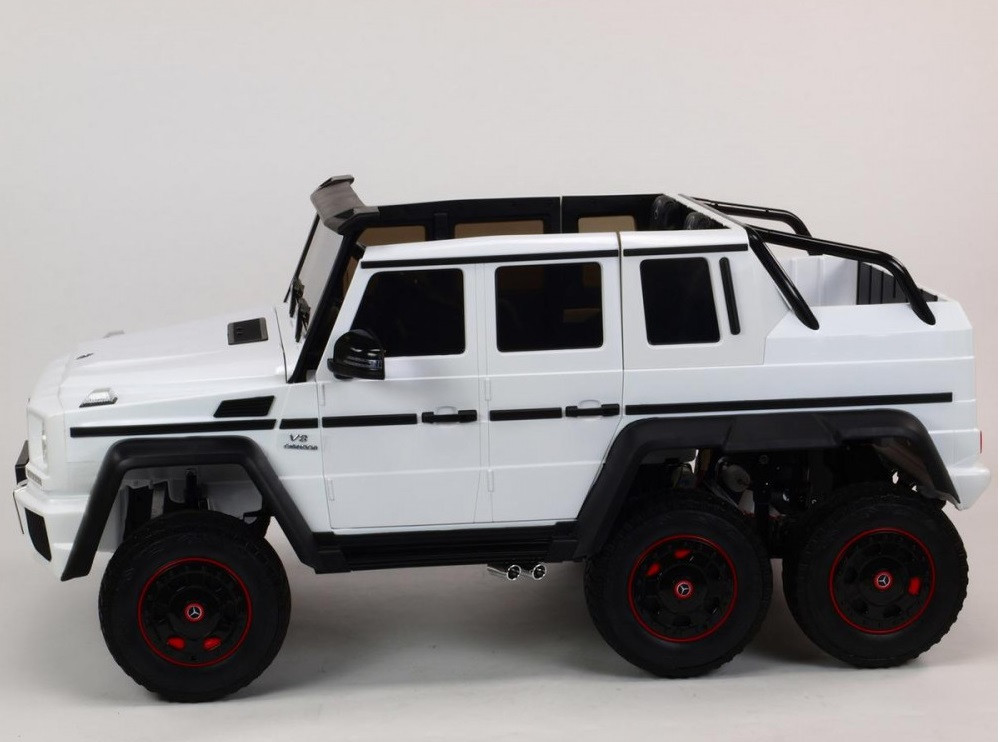 Электромобиль Детский Двухместный Mercedes AMG G63 Гелик Шестиколесный ...