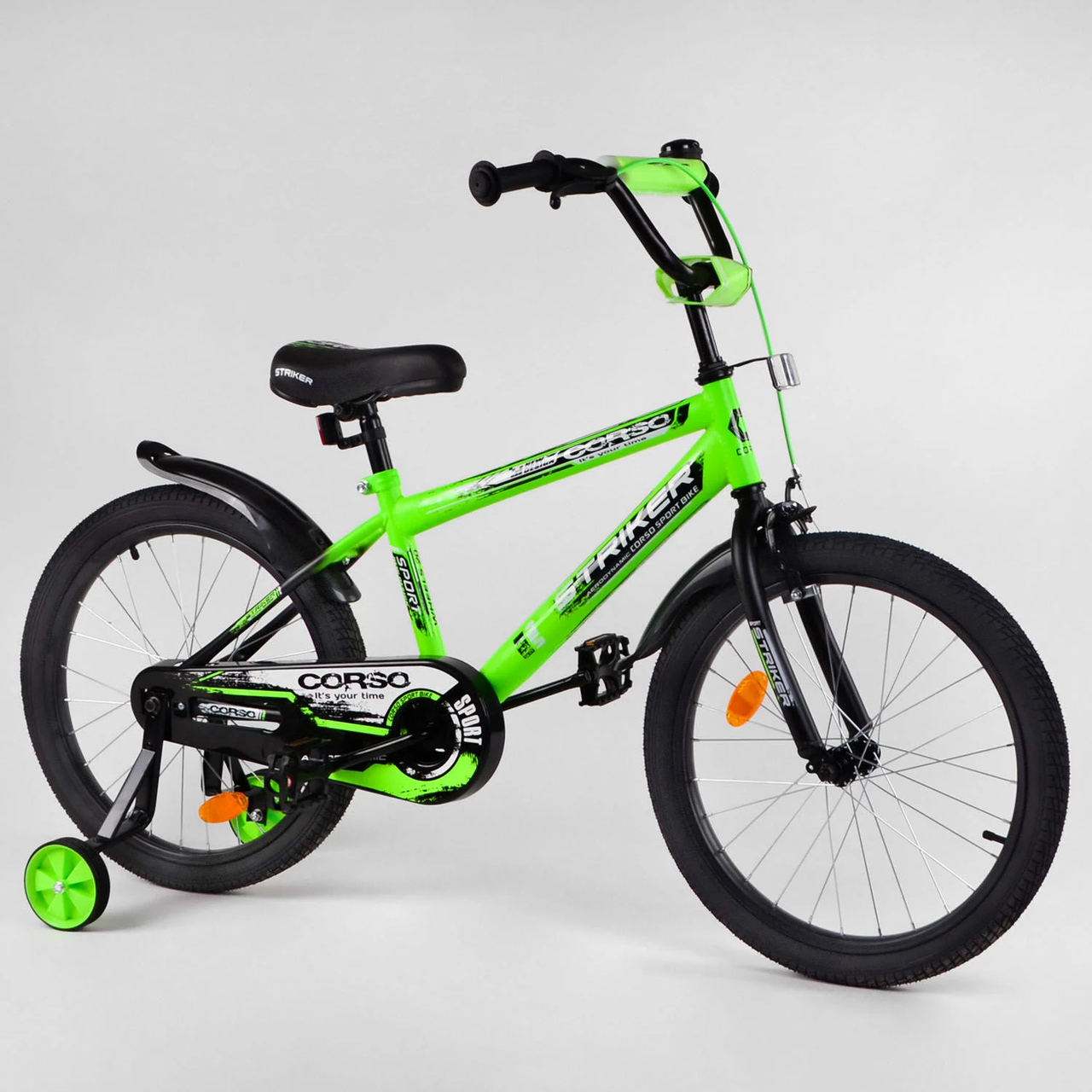 Детский Двухколесный Велосипед Corso STRIKER EX-20446 ,колеса 20 Дюймов ...
