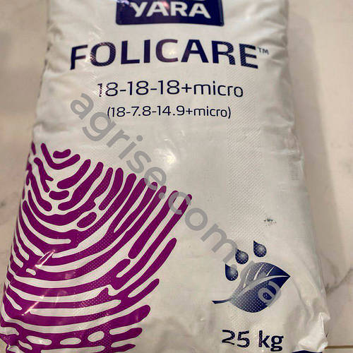 Купить Folicare 18-18-18 + micro Yara 25кг, цена 3861 грн — Prom.ua (ID ...
