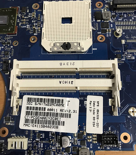 ДОНОР!! Материнська плата HP 4535s, AMD Radeon HD 6470, 654306-001, Rev ...