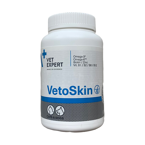 VetExpert VetoSkin ВетоСкін 90капс - Харчова добавка для здоров'я шкіри ...