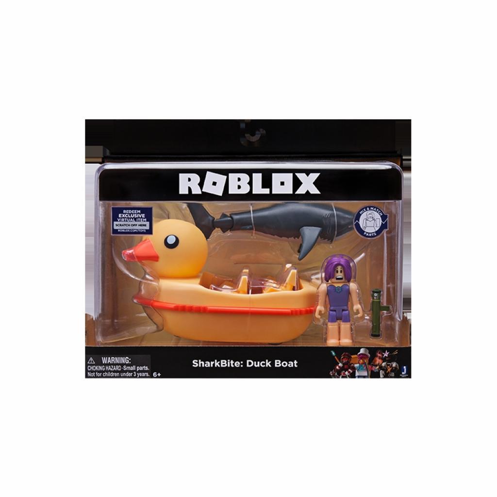 Фигурка Jazwares Roblox Feature Vehicle SharkBite: Duck Boat W2 (19871R ...