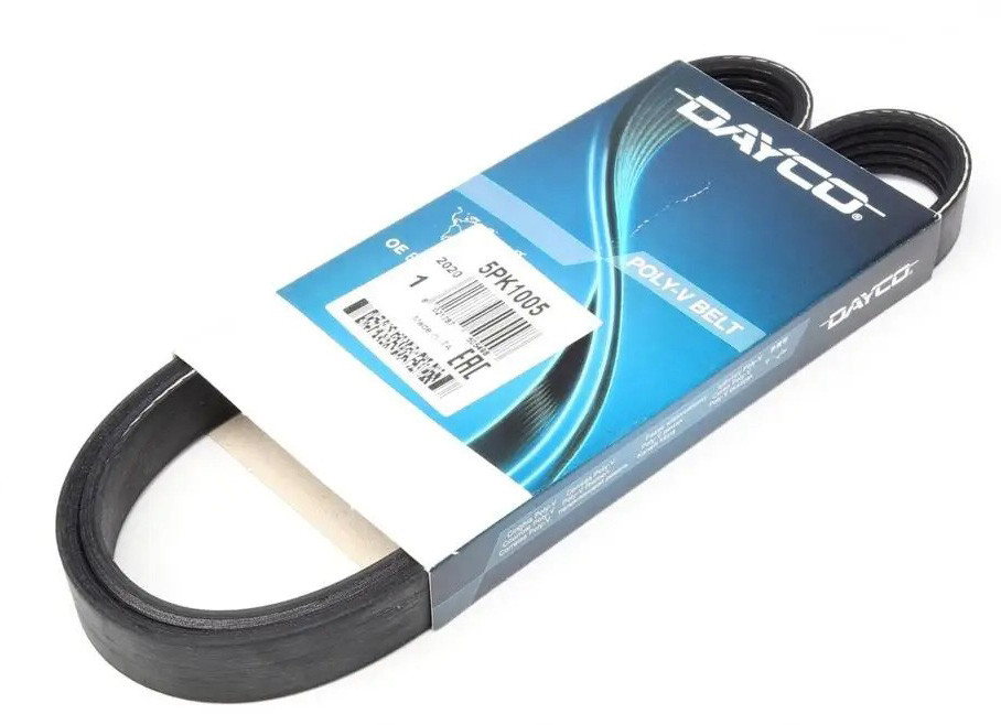 Ремень поликлиновый Dayco 5PK1005 5 рёбер 1005 мм (Bmw Fiat Alfa Romeo ...