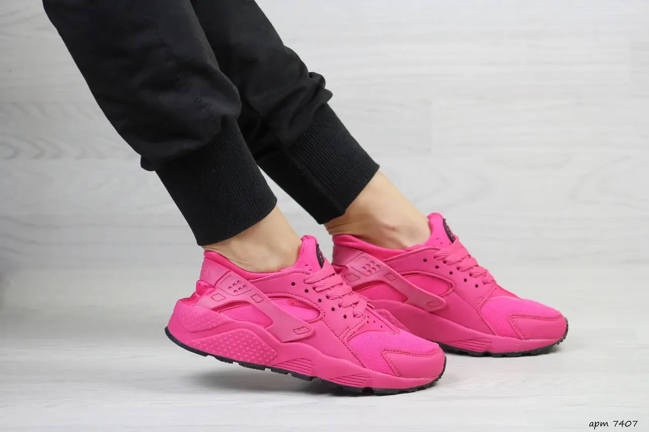 Женские кроссовки Nike Найк Huarache, малиновые. 36 (ID#1623430493 ...