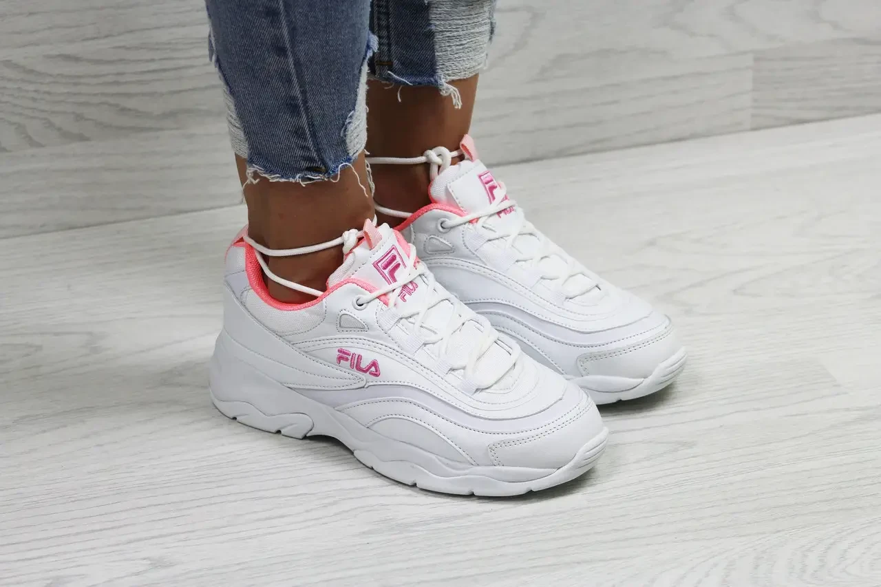 Купить Женские кроссовки FILA Фила, белые. Код товара Д - 5628 36, цена ...