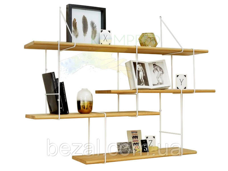 Полка для книг и декора подвесная Воздушная цена 2680 ₴ купить на Prom Ua Украина Запорожье