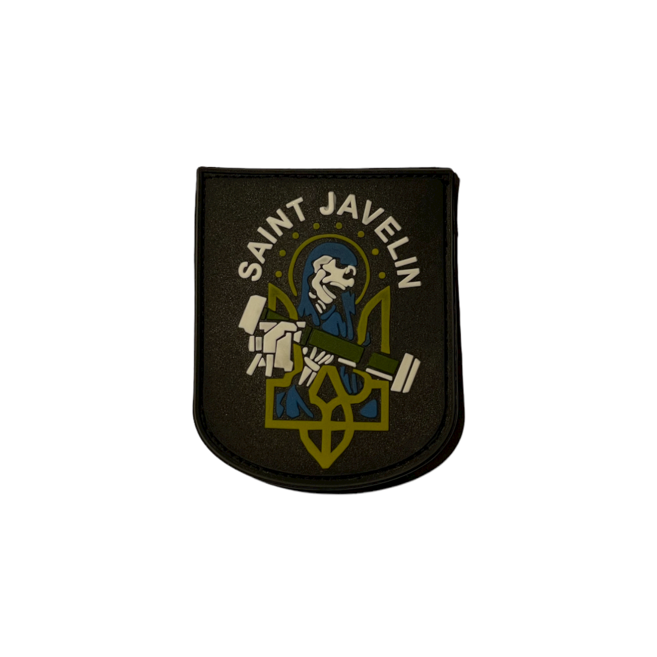 Купить Шеврон "SAINT JAVELIN", Black-White, TacticUa, цена 220 грн ...