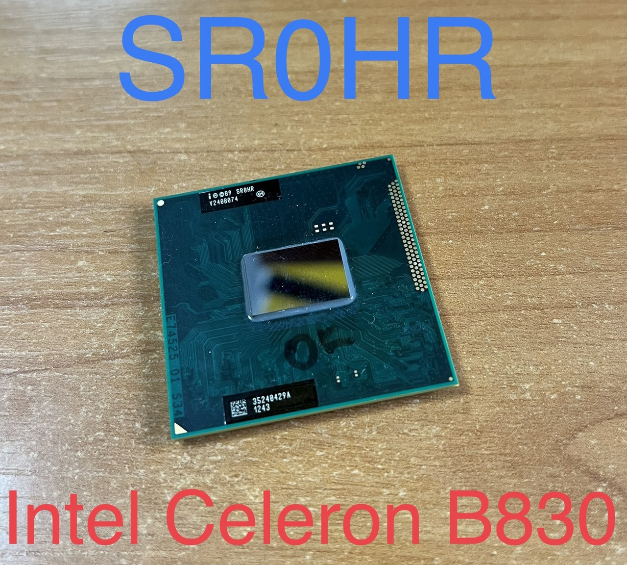 Купити Б/У Процесор для ноутбука Intel Celeron B830, SR0HR, ціна 120 грн - Prom.ua (ID# 1623757823)