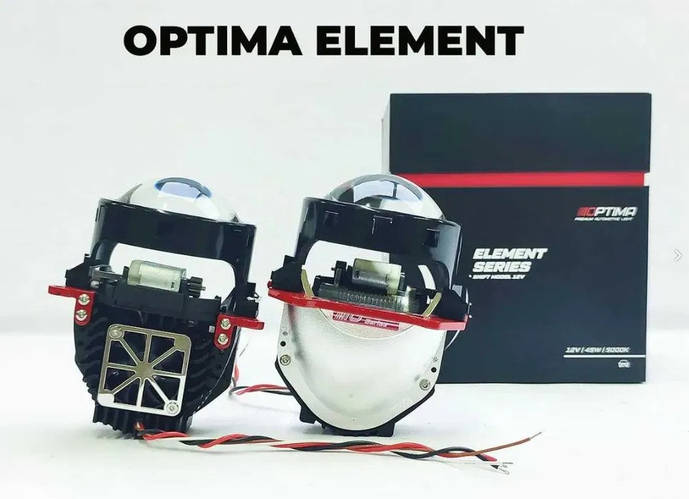 Би Led линзы Optima Element Series HELLA aozoom Cyclon Galaxy CYclone ...