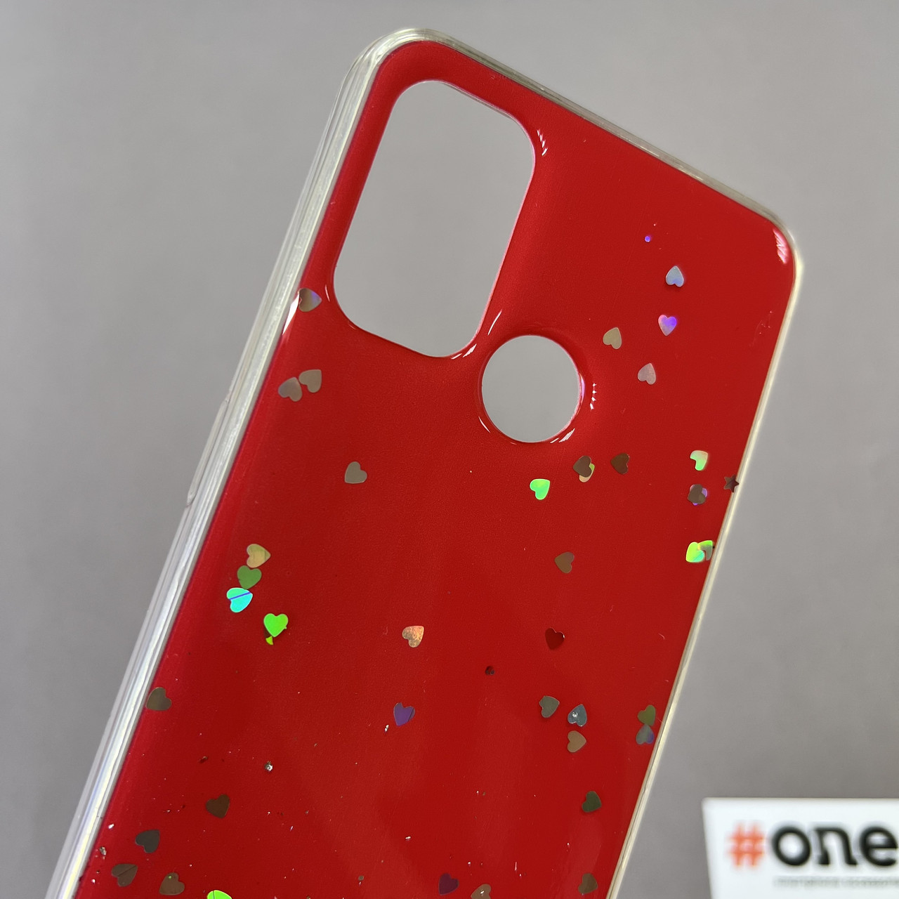 Чехол для Oppo A53 накладка блестящая со звездочками чехол на телефон ...