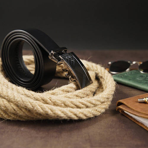 Ремень мужской с ромбами на пряжке Vintage 20291 черный, цена 525 грн ...