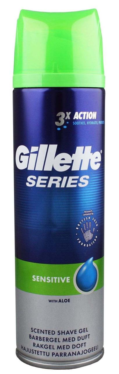 Мужской гель для бритья Gillette Series Sensitive Skin для ...