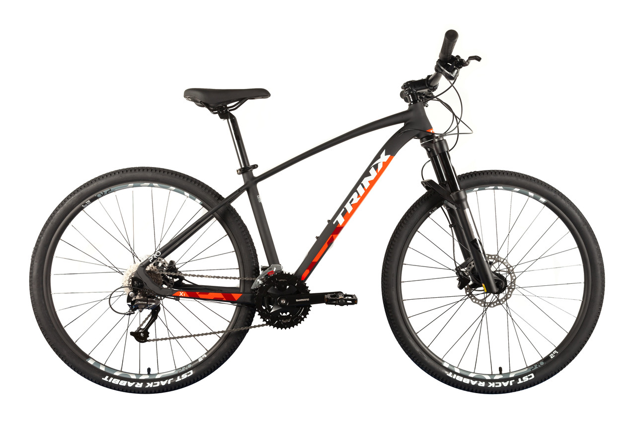 Гірський Велосипед Trinx X1 Pro 2022 (29 Колесо) Чорний з Червоним І ...