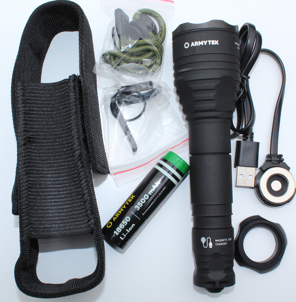 Купить Фонарь Armytek Viking Pro Magnet USB (теплый свет) Cree XHP50.2 ...