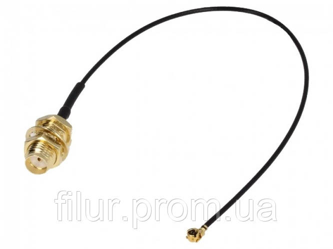 GSM-IPX/SMA Кабель-адаптер; IPX, SMA; 100мм Coaxial Cable, ціна 185 грн ...