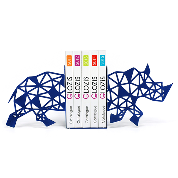 Букенд, упоры для книг, ограничитель для книг Glozis Rhino G-001 30х20 ...