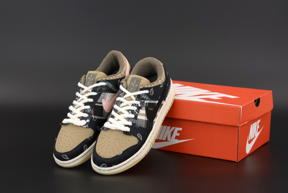 Кроссовки Nike SB Dunk Low Travis Scott Cactus Найк Данк Лоу Трэвис ...