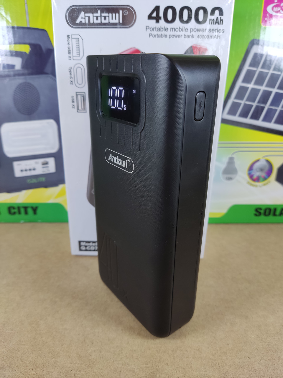 Купити Power Bank Andowl 40000 mAh Q-CD701 / Повер банк с быстрой ...