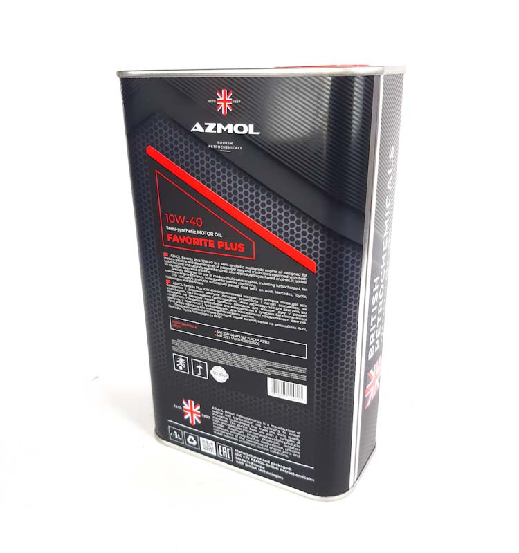 Моторна олива 10w40 1 л напівсинтетична автомобільна всесезонна AZMOL ...