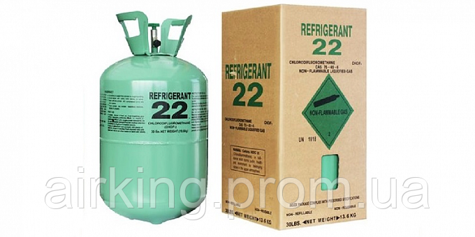 Фреон Refrigerant R22 (12кг) (ID#1626290279), цена: 12000 ₴, купить на ...