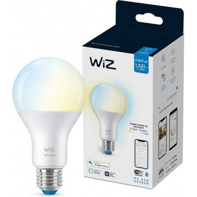 Купить Умная лампочка WiZ E27 13W (100W 1520Lm) A67 2700-6500K Wi-Fi (929002449602), цена 752 ...