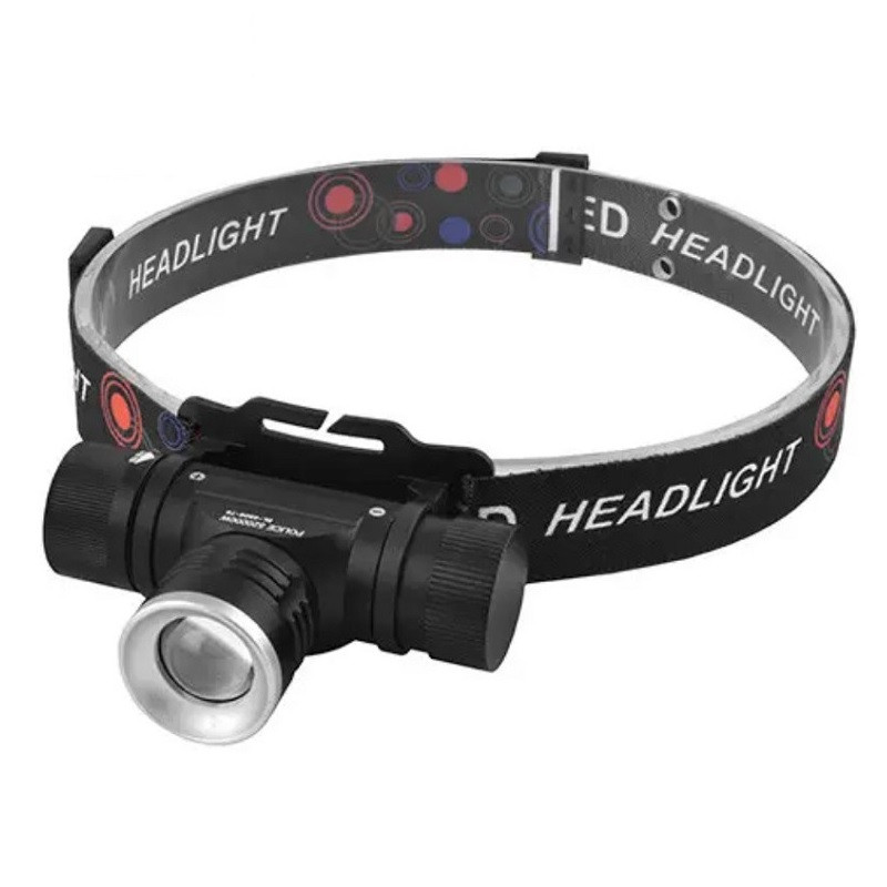 Купити Ліхтар налобний Police 5808-T6/PL128 (1x18650, ЗП microUSB, zoom ...