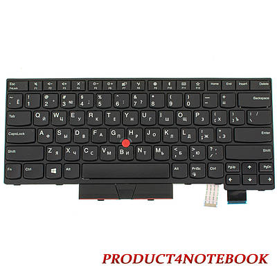 Клавіатура Lenovo ThinkPad T470, T480, A475, A485 (rus, black ...