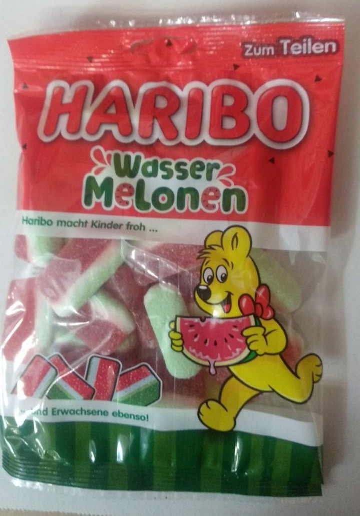 Купить Желейки Haribo Wasser Melonen 175 г., цена 54 грн — Prom.ua (ID ...