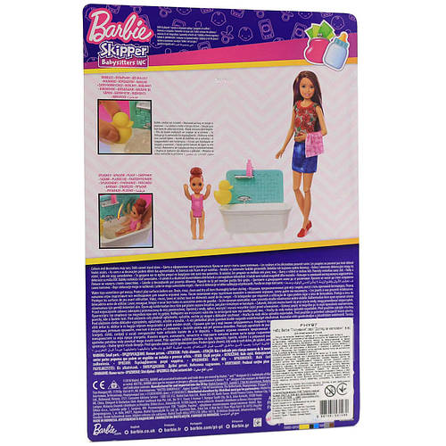 Купить Кукла Барби Barbie Ванная комната забота за малышами (FHY97 ...