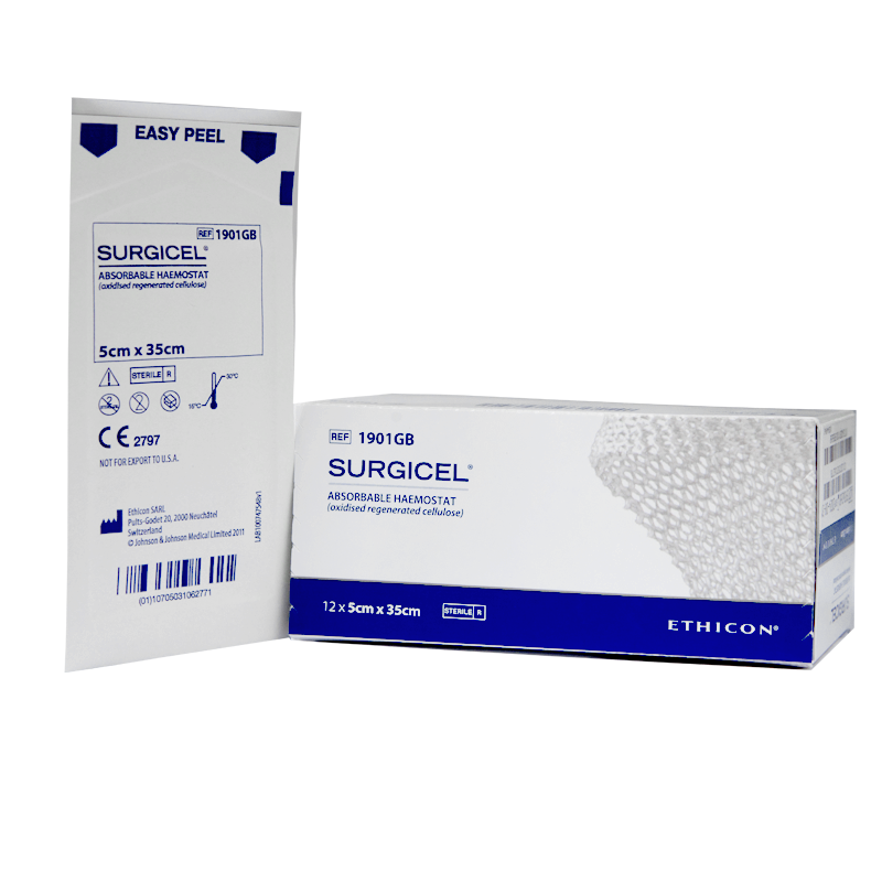 Гемостатический материал, Surgicel (СЕРЖИСЕЛ) 5х35 см, Ethicon ...