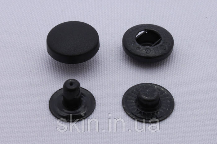 Купить Кнопка альфа с черной пластиковой шляпкой, диаметр - 15 мм, в ...