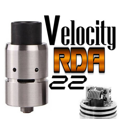 Velocity RDA SS 22 mm. Обслуживаемый дрип-атомайзер. Дрипка., цена 396 ...