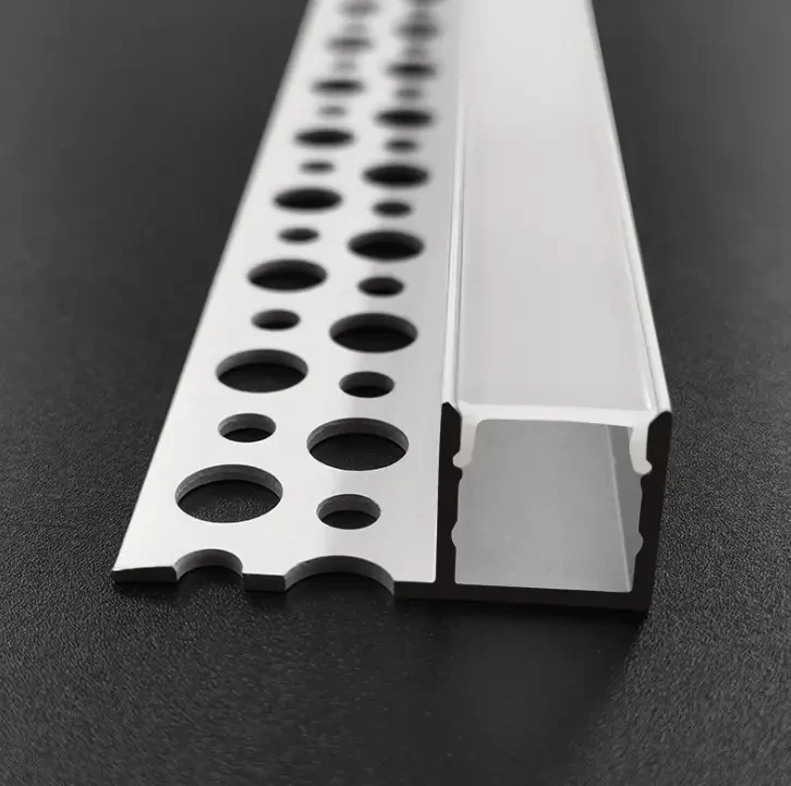 Купить Комплект. Профиль под штукатурку или плитку для светодиодной ...