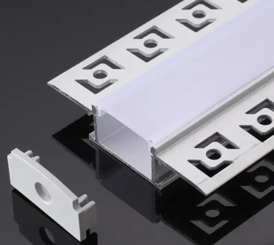 Комплект. Профиль под штукатурку или плитку для светодиодной ленты ...