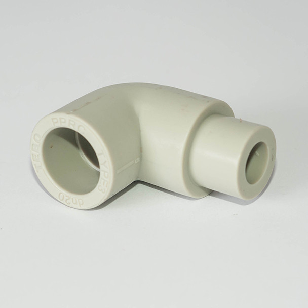 Угольник PPR переходной Ø32/20 х 90* ВН Tebo серый 30/300, цена 21.47 ...