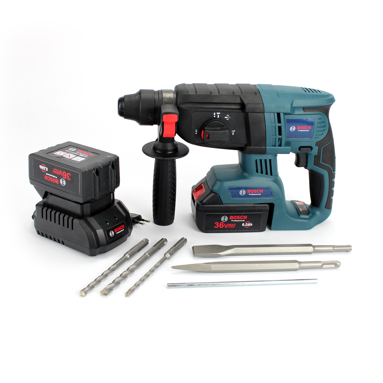 Аккумуляторный перфоратор BOSCH GBH 36V-EC Pro (36V, 6AH ...