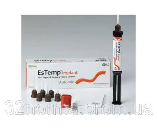 EsTemp Implant Spident цемент для тимчасової фіксації коронок на ...