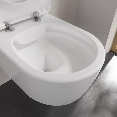 Купить Сиденье для унитаза VILLEROY&BOCH Avento SlimSeat 9M87S101 с ...
