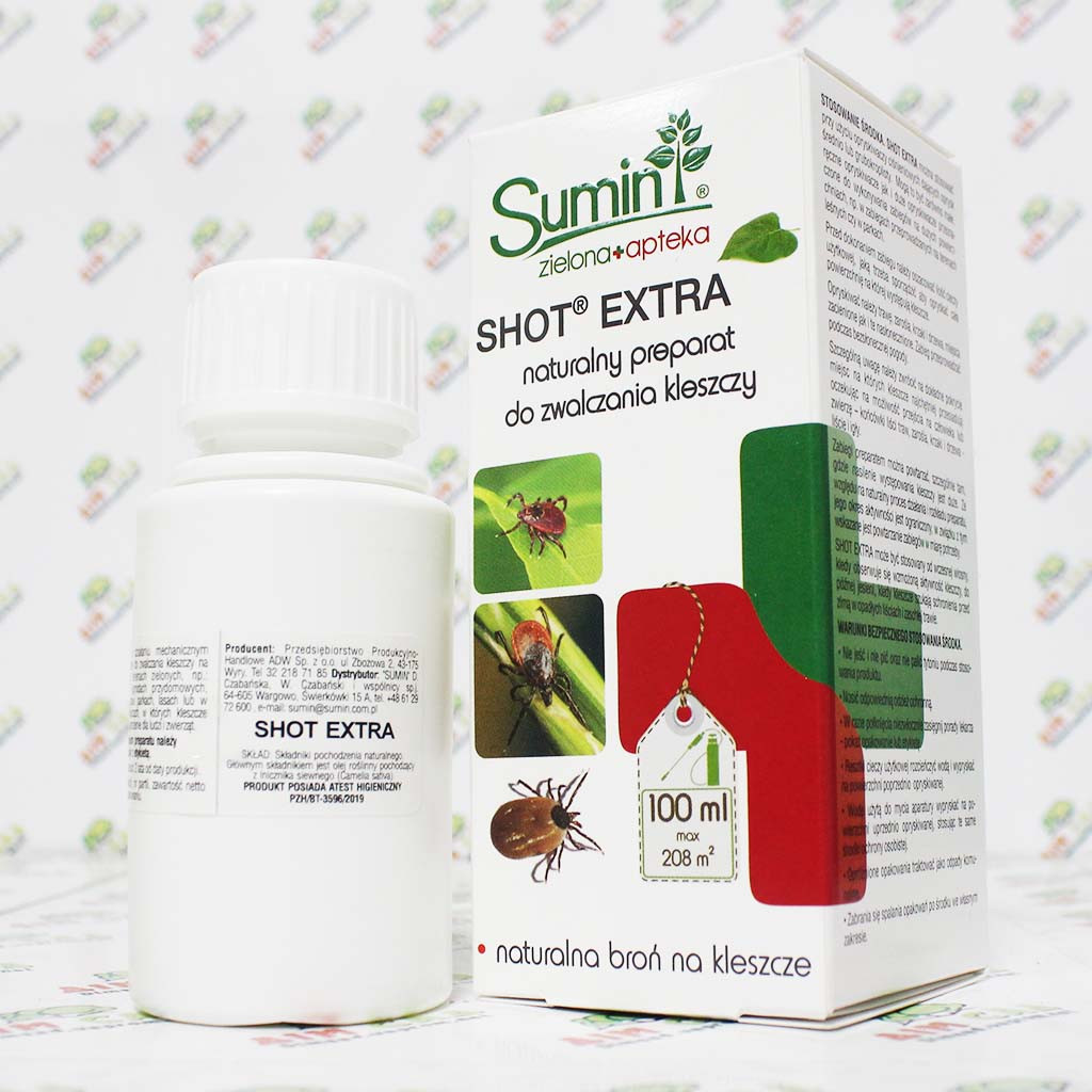 Sumin Препарат против клещей на участке Shot Extra, 100мл: продажа ...