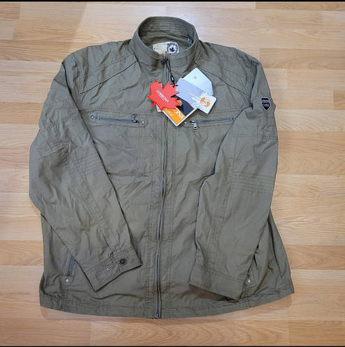 Купить Мужская ветровка большого размера. Ветровка без подкладки, котон ...