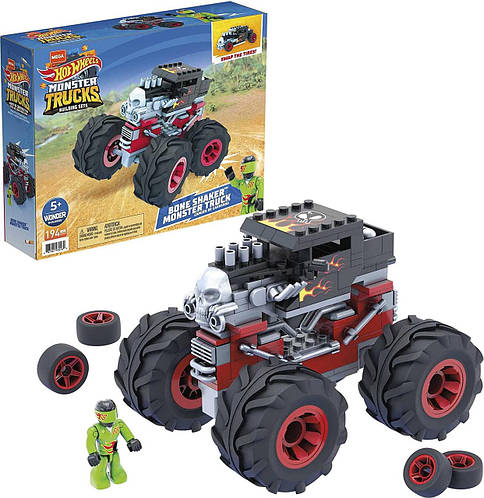 Купить Машина Хот Вилс Бон Шейкер Конструктор Монстр Трак Hot Wheels ...