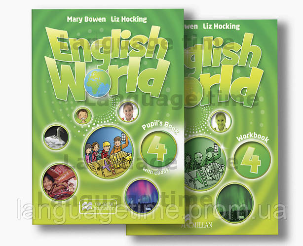 English World 4 Pupil's Book + Workbook (ID#1628686426), цена: 325 ...