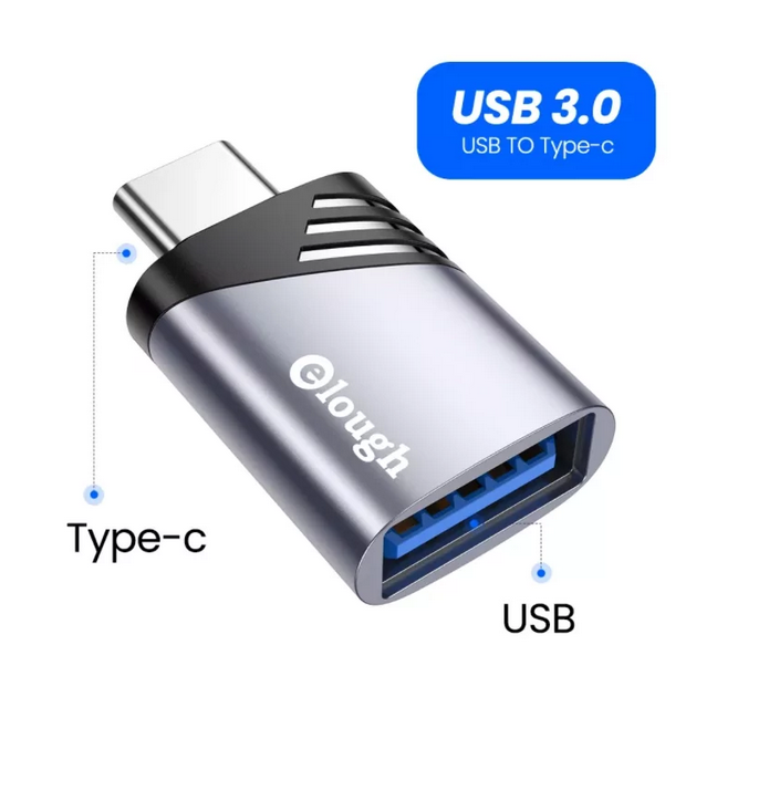 OTG Адаптер, Переходник USB 3.0 - Type-C для Смартфона, Телефона WQ763 ...