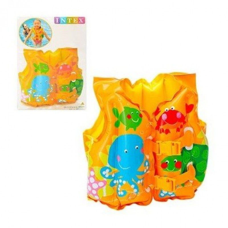 Жилет для плавання Intex 59661, 3-5 років, басейн, море (ID#1628774117 ...