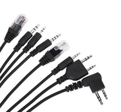 Универсальный кабель 8 в 1 WakeSnow для программирования раций Baofeng ...