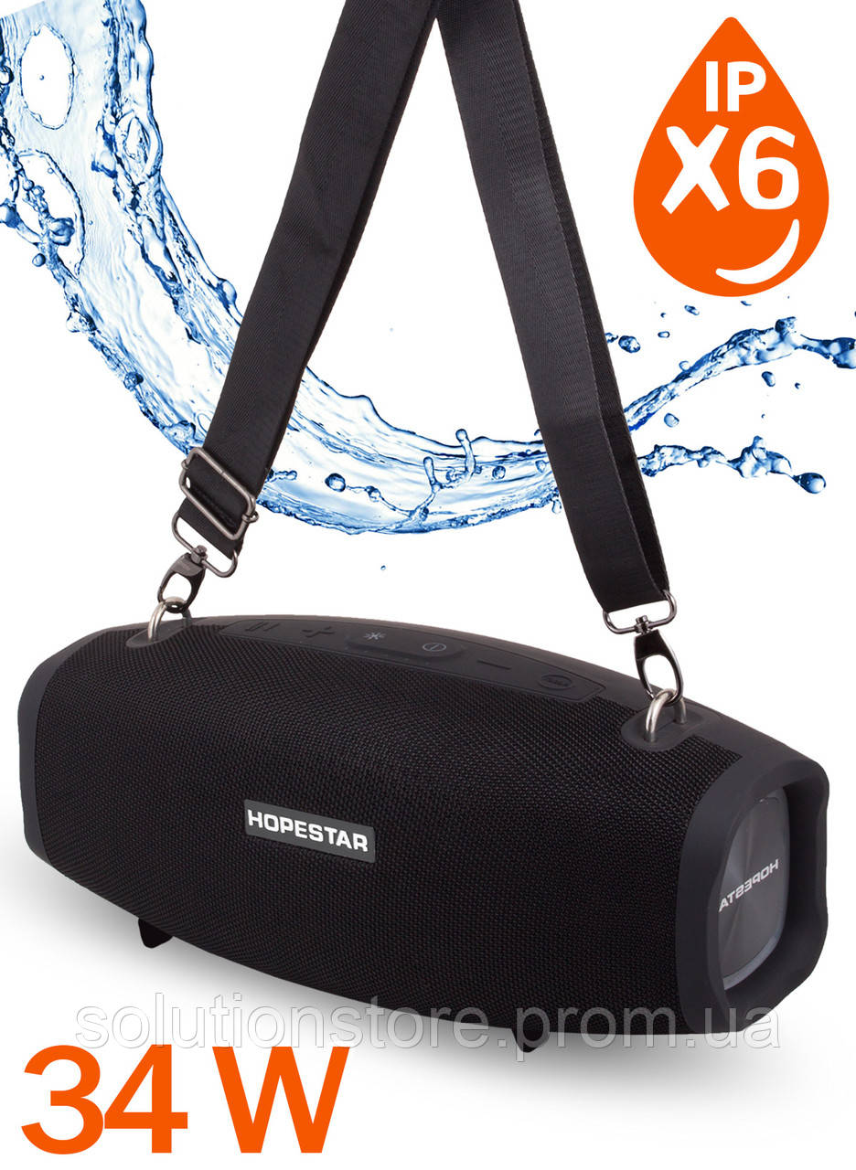 Колонка Hopestar H1 Party Чёрная Беспроводная Переносная ...